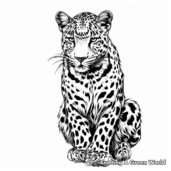 Wild Cat Coloring Pages - Free & Printable!