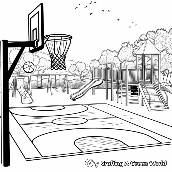 Playground Coloring Pages - Free & Printable!