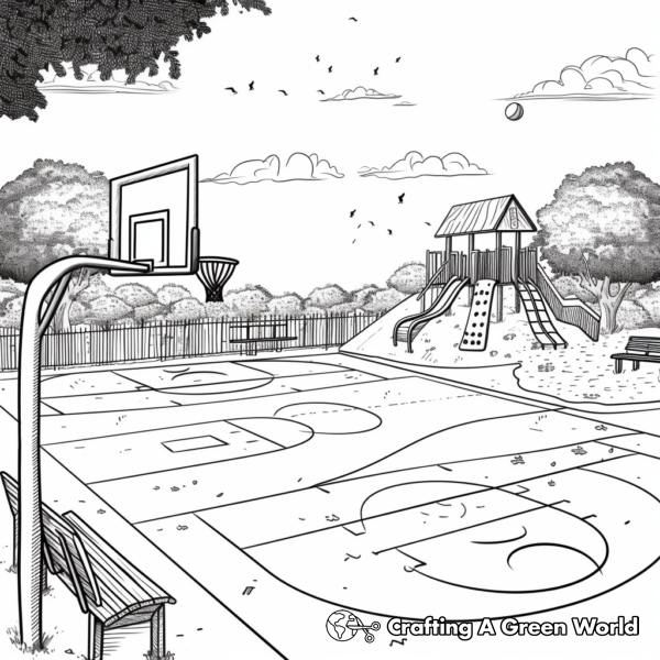 Playground Coloring Pages - Free & Printable!