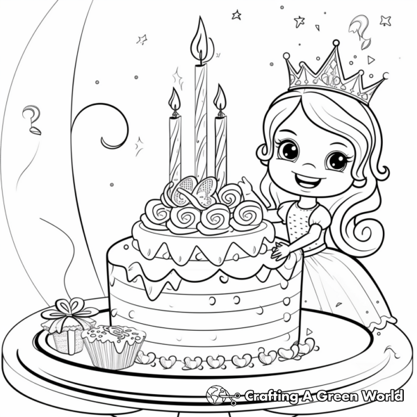 Birthday Card Coloring Pages - Free & Printable!