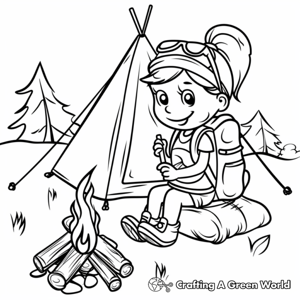 August Coloring Pages - Free & Printable!