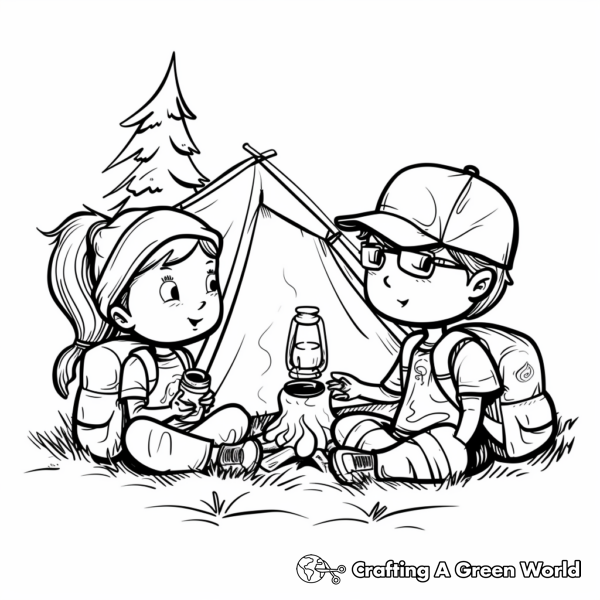 August Coloring Pages - Free & Printable!
