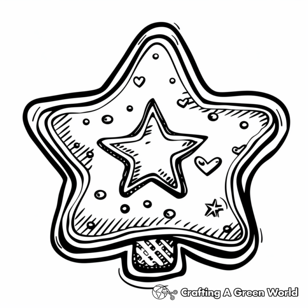 Christmas Cookies Coloring Pages - Free & Printable!