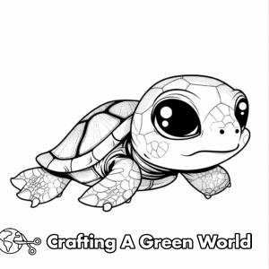 Cute Baby Turtle Dragoart Coloring Pages - Free & Printable!