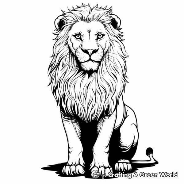 Wild Cat Coloring Pages - Free & Printable!