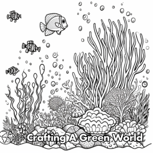 Under The Sea Coloring Pages - Free & Printable!
