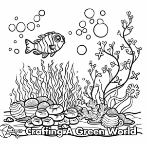Under The Sea Coloring Pages - Free & Printable!