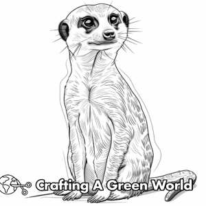 Meerkat Coloring Pages - Free & Printable!
