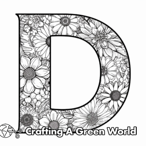 Letter D Coloring Pages - Free & Printable!