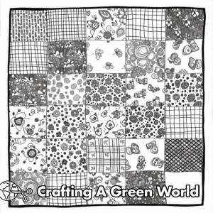 Quilt Coloring Pages - Free & Printable!