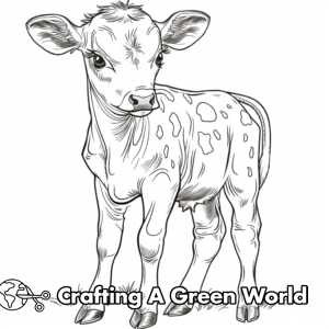 Calf Coloring Pages - Free & Printable!