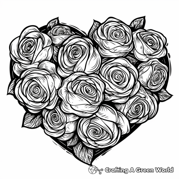 Valentines Heart Coloring Pages - Free & Printable!