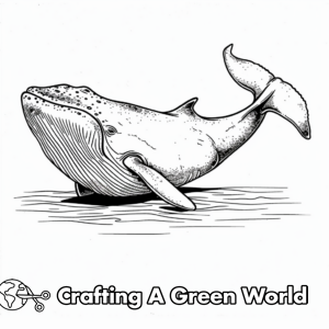 Realistic Whale Coloring Pages - Free & Printable!