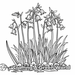 Spring Flowers Coloring Pages - Free & Printable!