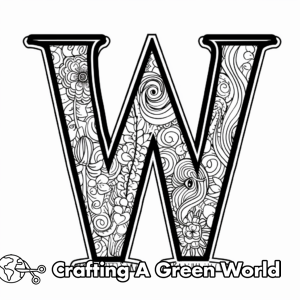 Letter W Coloring Pages - Free & Printable!