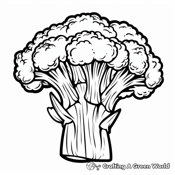 Healthy Food Coloring Pages - Free & Printable!