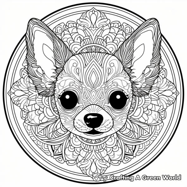 Dog Mandala Coloring Pages - Free & Printable!