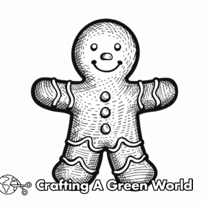 Christmas Cookies Coloring Pages - Free & Printable!