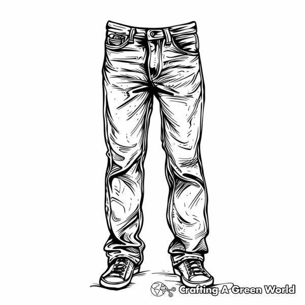Clothing Coloring Pages - Free & Printable!