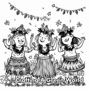 Hawaii Coloring Pages - Free & Printable!