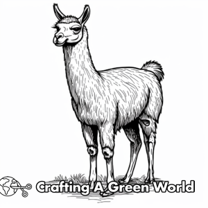 Llama Coloring Pages - Free & Printable!