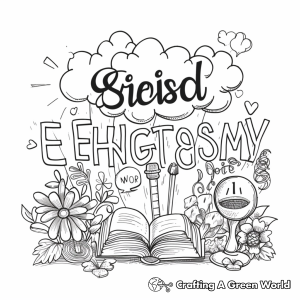 English Coloring Pages - Free & Printable!