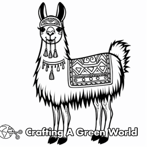 Llama Coloring Pages - Free & Printable!