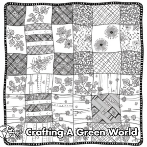 Quilt Coloring Pages - Free & Printable!