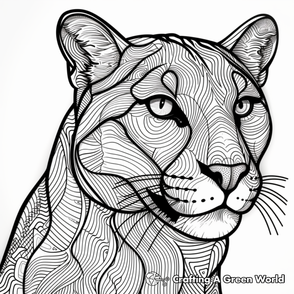 Wild Cat Coloring Pages - Free & Printable!