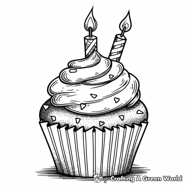 Birthday Card Coloring Pages - Free & Printable!