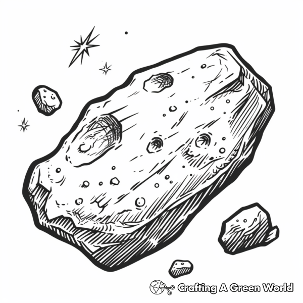 Asteroid Coloring Pages - Free & Printable!