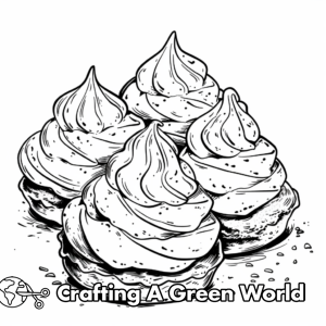 Christmas Cookies Coloring Pages - Free & Printable!