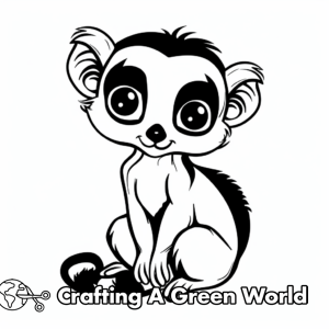 Lemur Coloring Pages - Free & Printable!