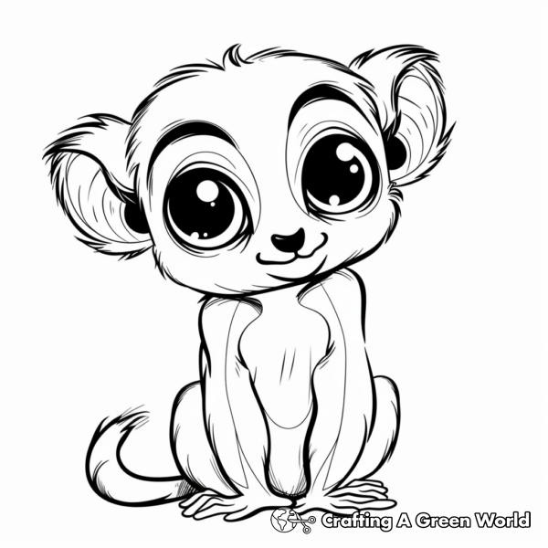 Lemur Coloring Pages - Free & Printable!