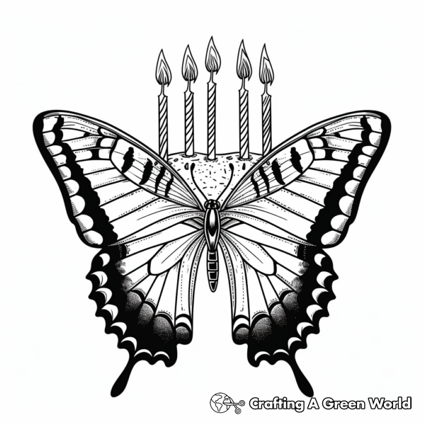 Birthday Card Coloring Pages - Free & Printable!