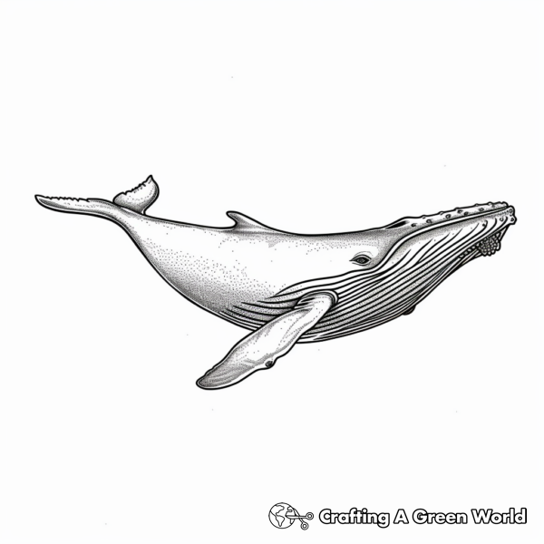 Realistic Whale Coloring Pages - Free & Printable!