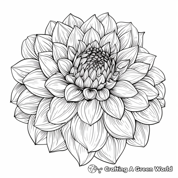 Flower Coloring Pages For Adults - Free & Printable!
