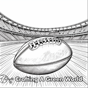 Football Coloring Pages - Free & Printable!