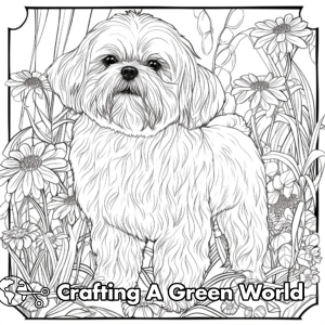 Maltese Coloring Pages - Free & Printable!