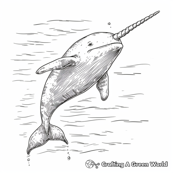 Realistic Whale Coloring Pages - Free & Printable!