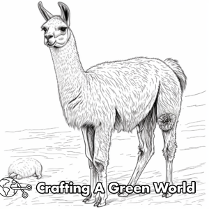Llama Coloring Pages - Free & Printable!