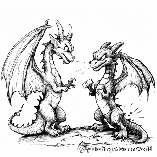 Dragon Coloring Pages - Free & Printable!