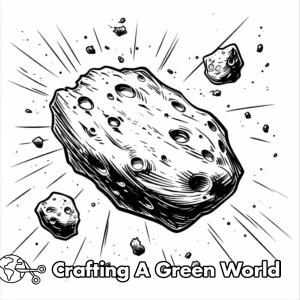 Asteroid Coloring Pages - Free & Printable!