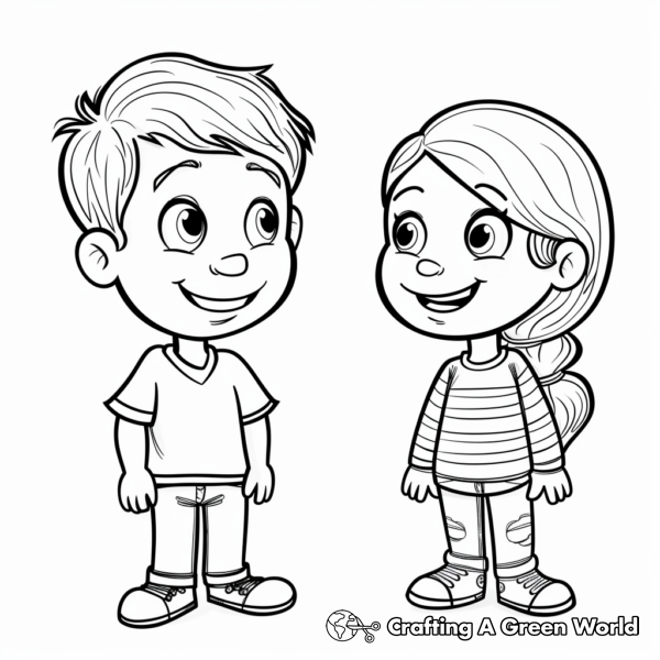English Coloring Pages - Free & Printable!