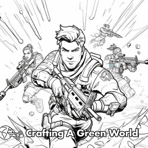 Fortnite Coloring Pages - Free & Printable!