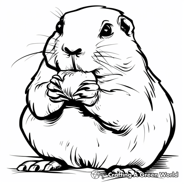 Prairie Dog Coloring Pages - Free & Printable!