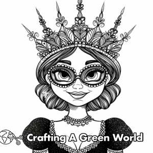 Mardi Gras Coloring Pages - Free & Printable!