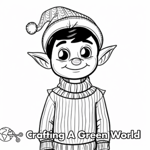 Ugly Sweater Coloring Pages - Free & Printable!