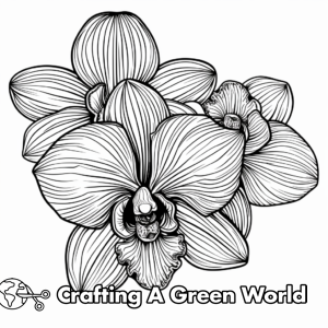 Flower Coloring Pages For Adults - Free & Printable!
