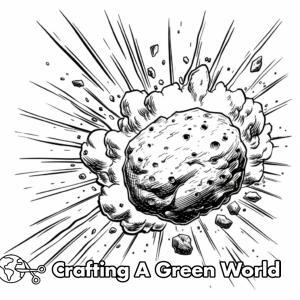 Asteroid Coloring Pages - Free & Printable!